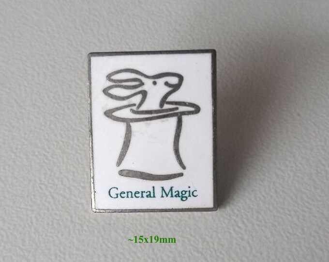 Remember Magic - General Magic Logo Pin - Etsy