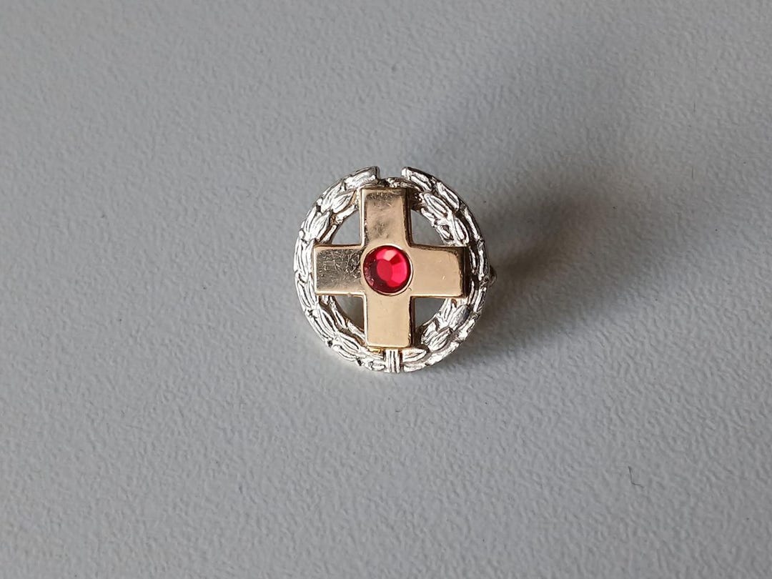 German Red Cross Blood Donation Pin for 15 Donations - Etsy
