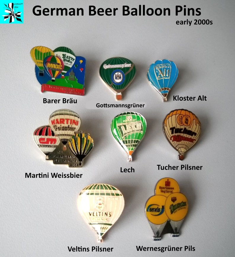 Pines con forma de globo de cerveza alemana: diseños especiales para ...