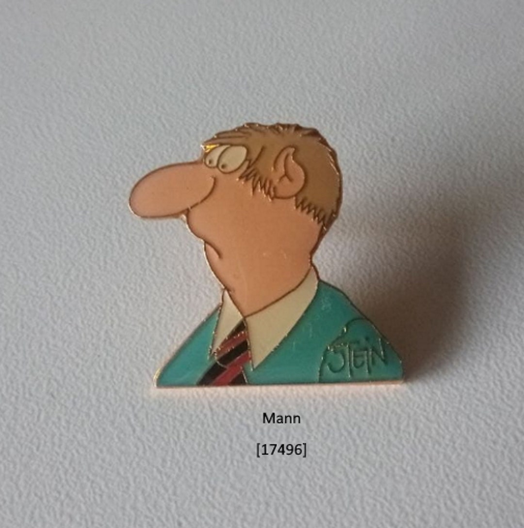 ULI STEIN © Comic Pins - Etsy