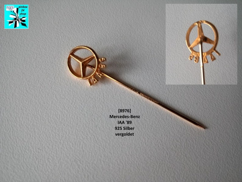 Select Mercedes-benz IAA Honorary Pin 925 935 Silver - Etsy
