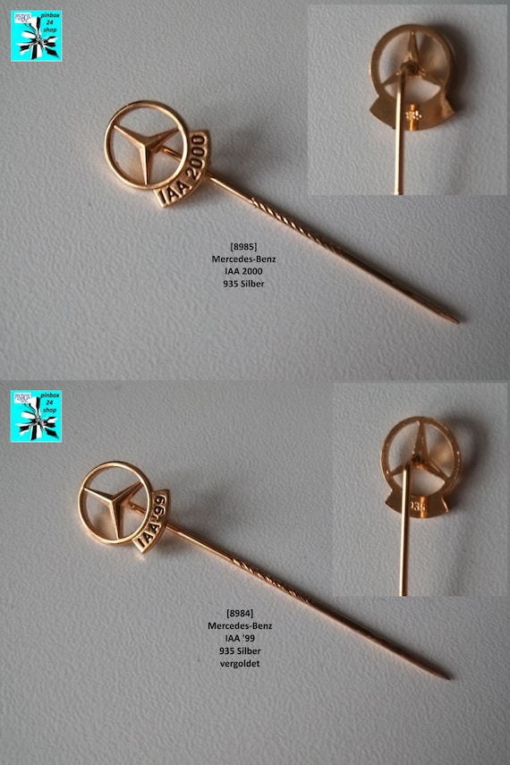 Select Mercedes-Benz IAA honorary pin 925, 935 silver… - Gem