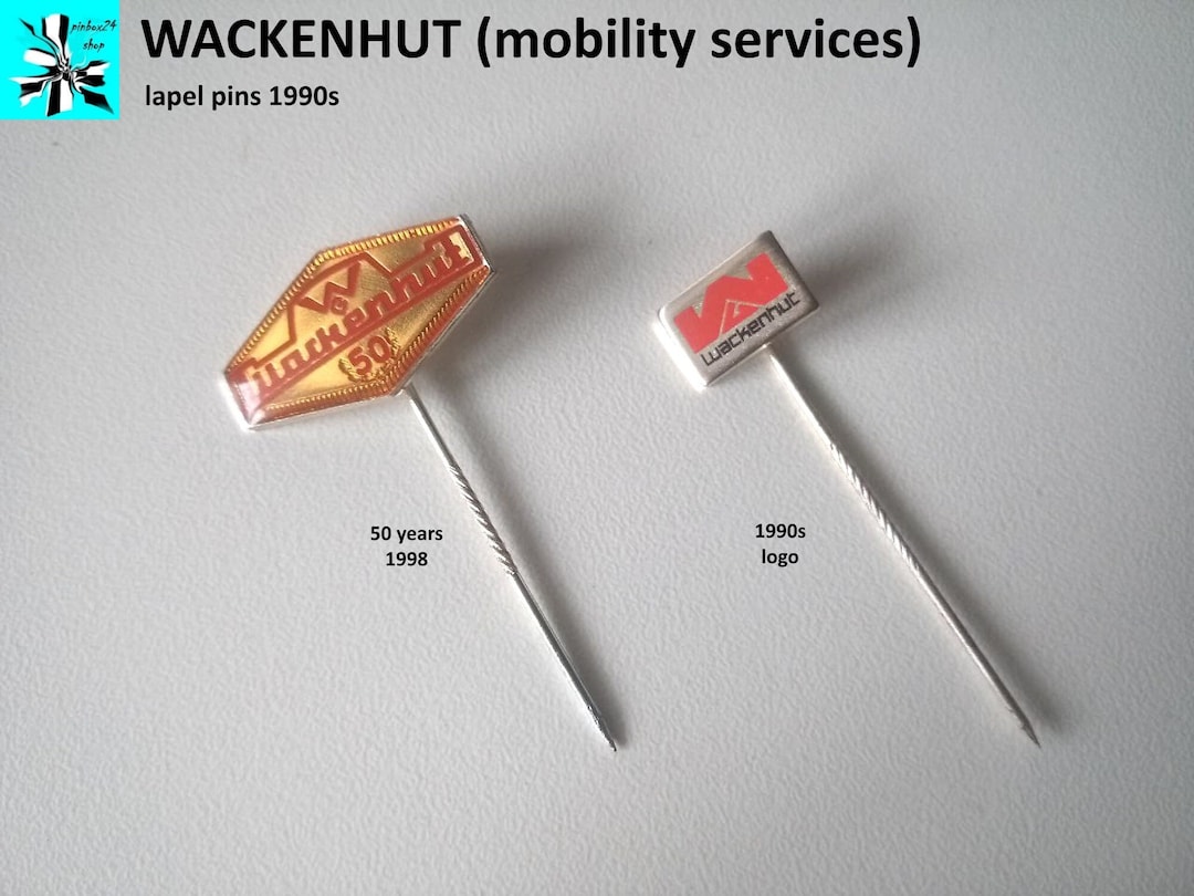 WACKENHUT Pins From the 90s - Etsy