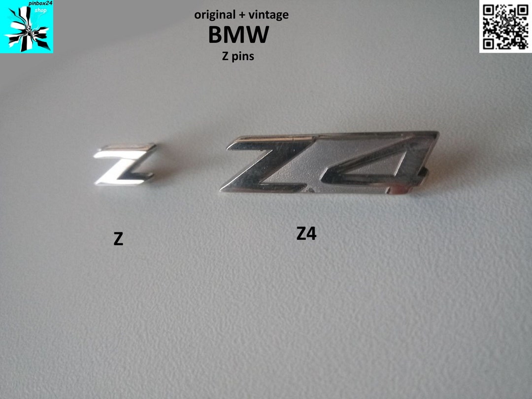 Select BMW Z / Z4 Logo Lettering Pins - Etsy