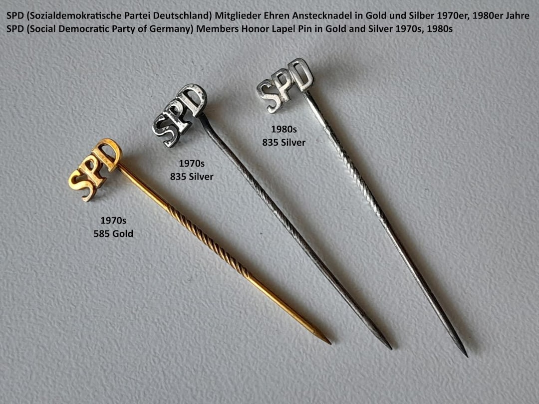 Honor the History: SPD Members Pin in Gold and Silver! - Etsy