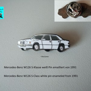Mercedes-benz S-class Badge From 1991 - Etsy
