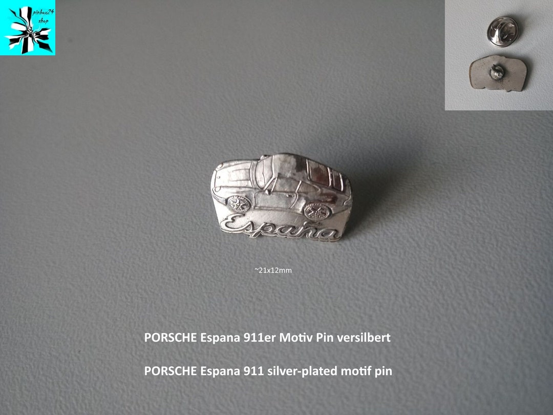 Porsche Espana 911 Pin - Rare Elegance of the 90s! - Etsy