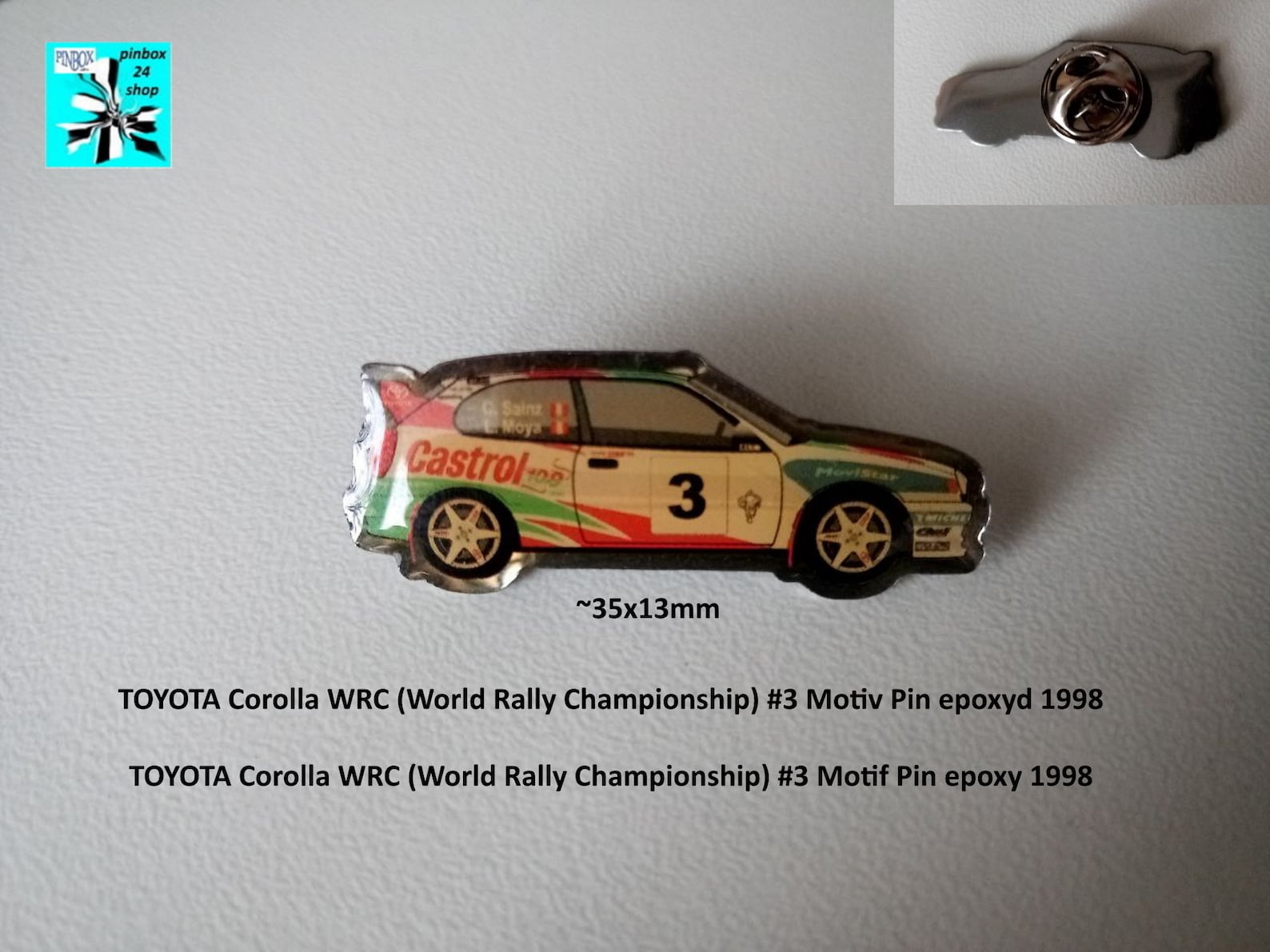 TOYOTA Motorsport Pins Choose Now - Etsy