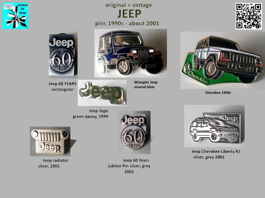 Vintage Jeep Pins – Authentic Collectibles From the 90s and Early 2000s ...