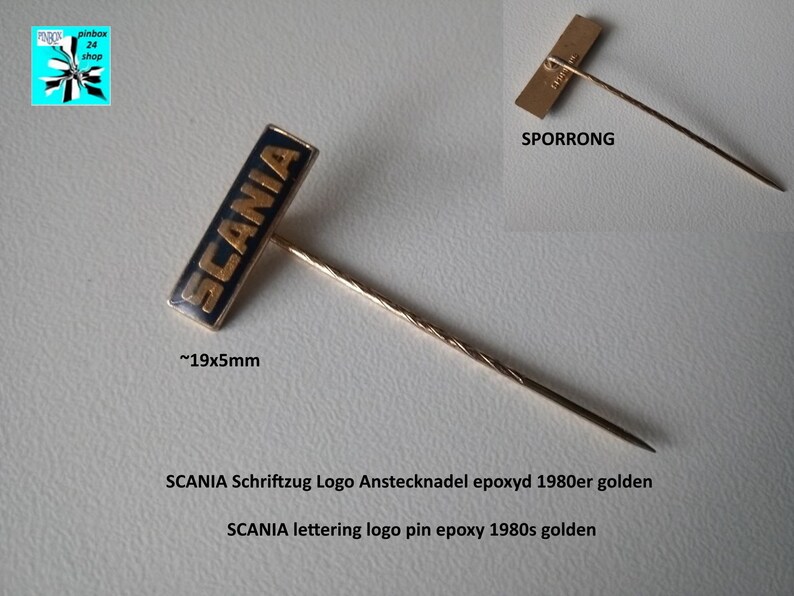 SCANIA trucks Buses Logo Lettering Pins 1960s-1980s Choose - Etsy