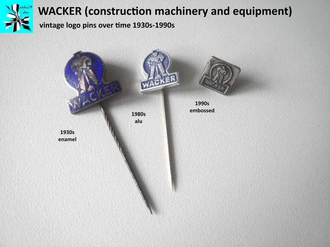 Vintage Wacker Logos Timelessly Cool - Etsy