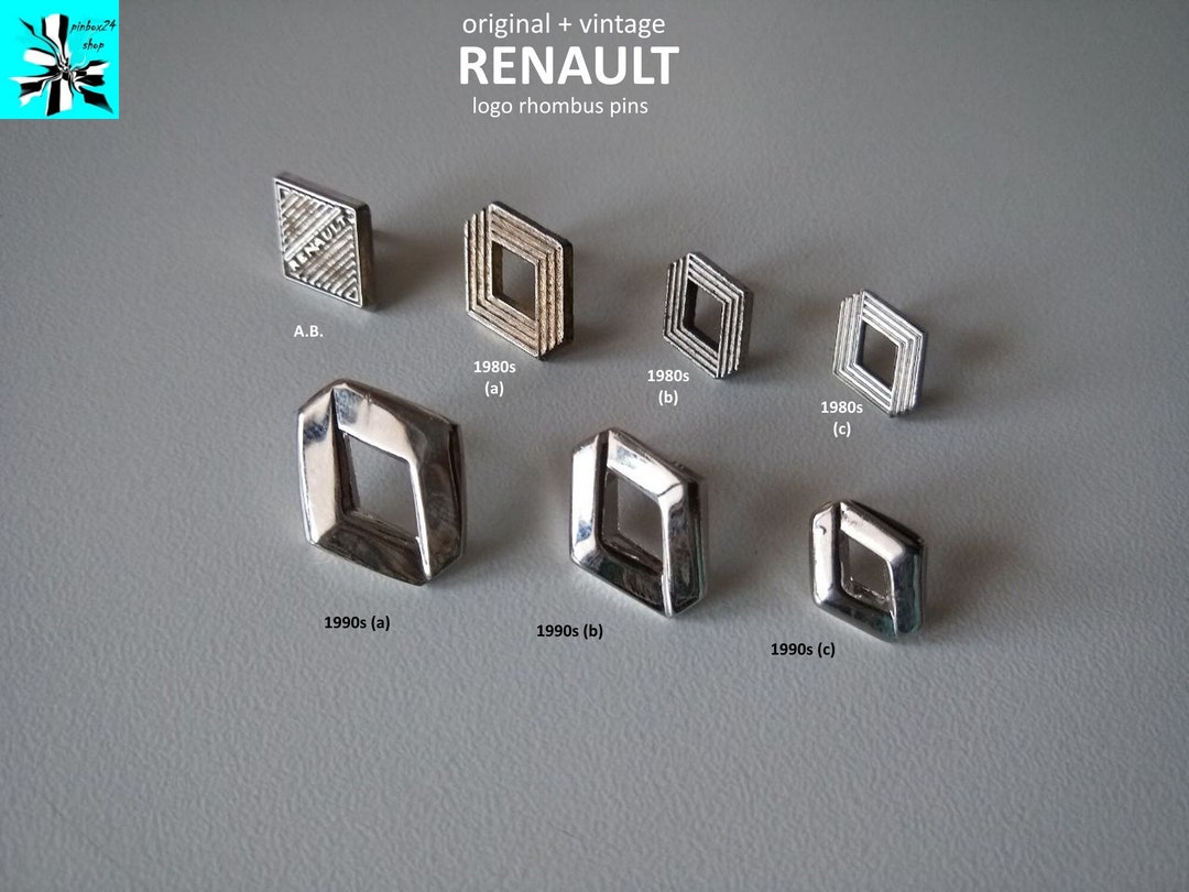 RENAULT Logo Rhombus Pins 1980s/90s Select - Etsy UK