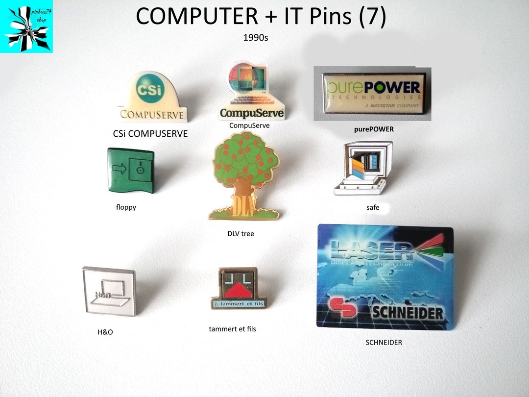 Get Your 1990s Style IT Pins Now! - Etsy