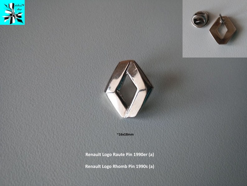 RENAULT Logo Rhombus Pins 1980s/90s Select - Etsy