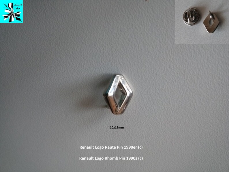 RENAULT Logo Rhombus Pins 1980s/90s Select - Etsy