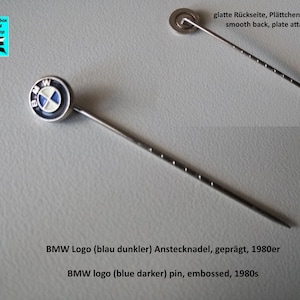 BMW Original Car and Motorcycle Logo Badge Pins 1980s/1990s - Choose ...
