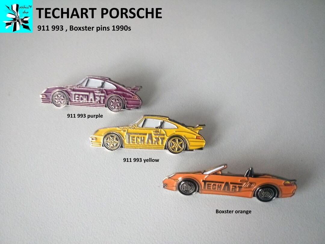 TECHART Porsche Pins - Exclusive Style! - Etsy