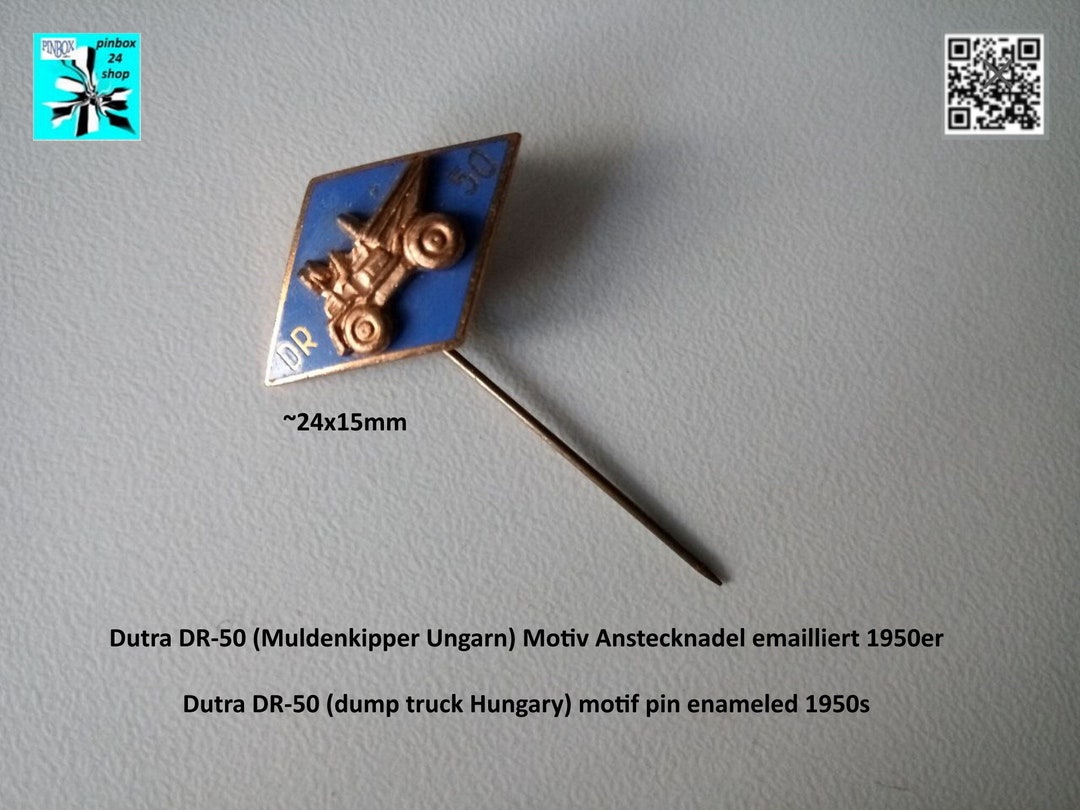 Dutra DR-50 Pin Hungarian Elegance of the 50s - Etsy