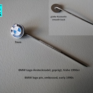 BMW Original Car and Motorcycle Logo Badge Pins 1980s/1990s - Choose ...