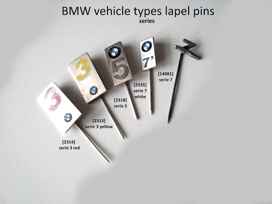 Original BMW Pins – A Touch of Elegance! - Etsy