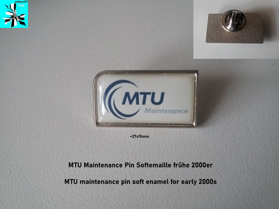 MTU Maintenance Pin - Etsy