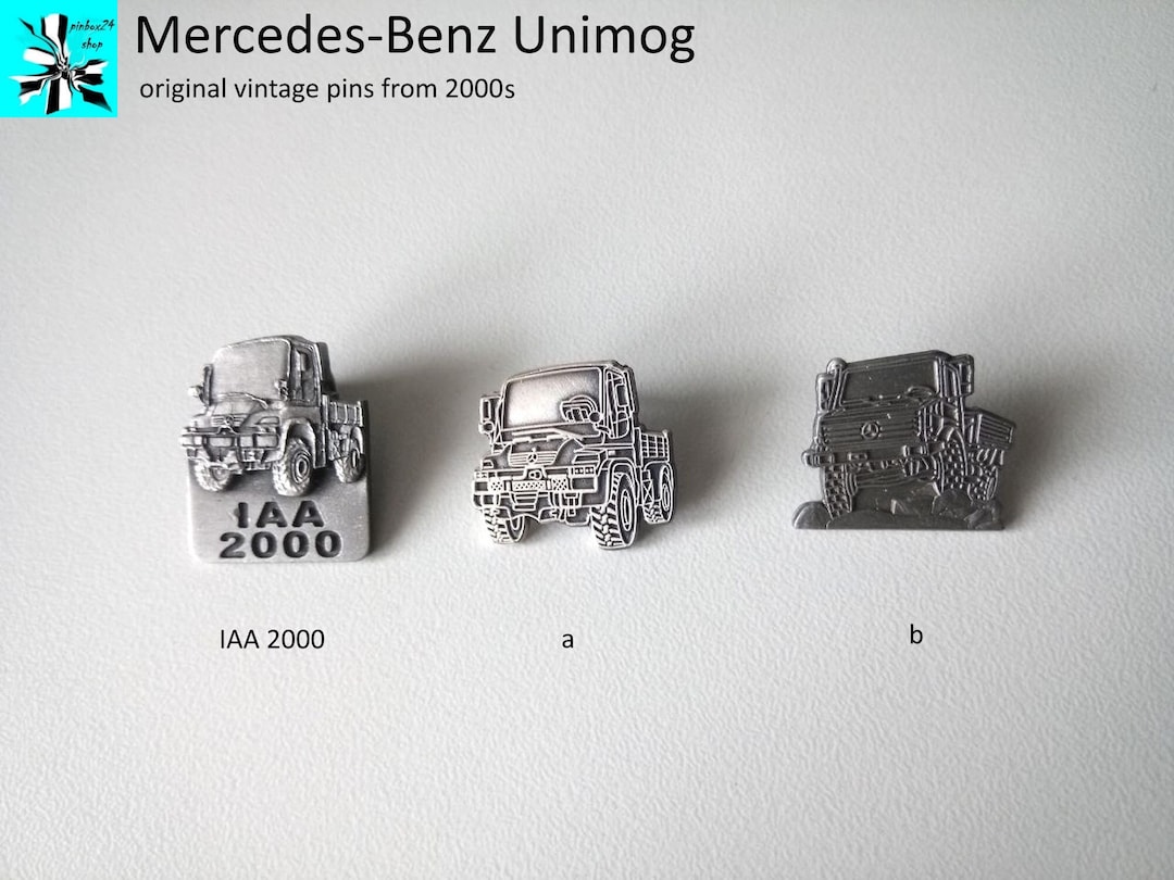 Unique Mercedes-benz Unimog Pins - Etsy
