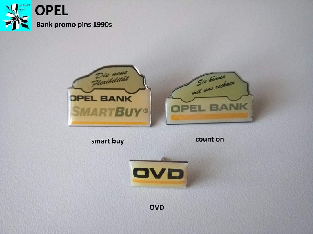 Opel Bank Pins: A Piece of History to Pin On - Etsy