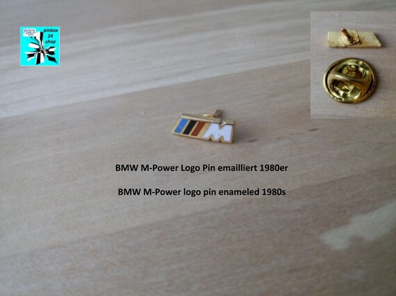 BMW M-Power logo pins and badges 1980s to 2001 - choo… - Gem