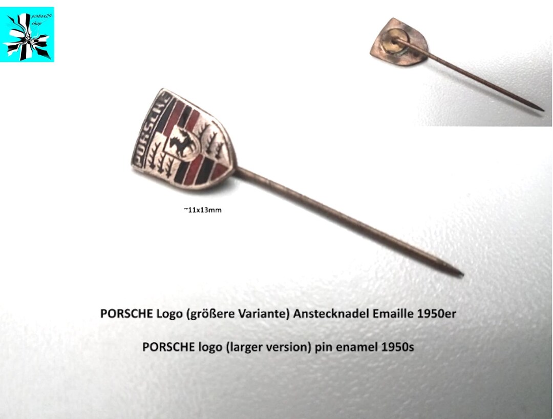 Porsche Logo Pin - Timeless Elegance! - Etsy