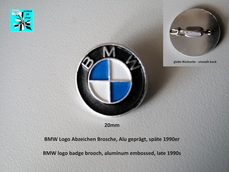 BMW Original Car and Motorcycle Logo Badge Pins 1980s/1990s - Choose ...