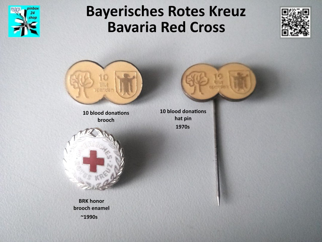 BRK Blood Donation Pin: A Sign of Solidarity - Etsy