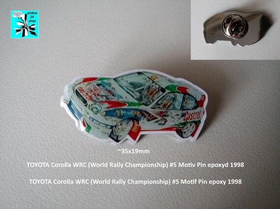 TOYOTA Motorsport Pins - choose now! - Gem