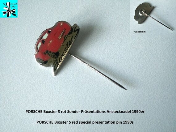 Porsche 968 and Boxster pins: exclusive collector's i… - Gem