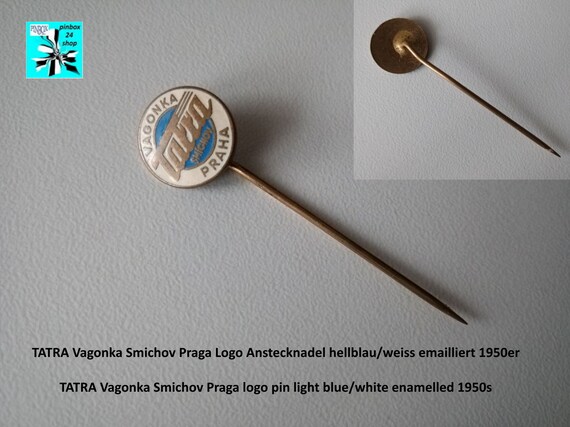 Vintage TATRA Vagonka Pins - Unique Railway Collectib… - Gem