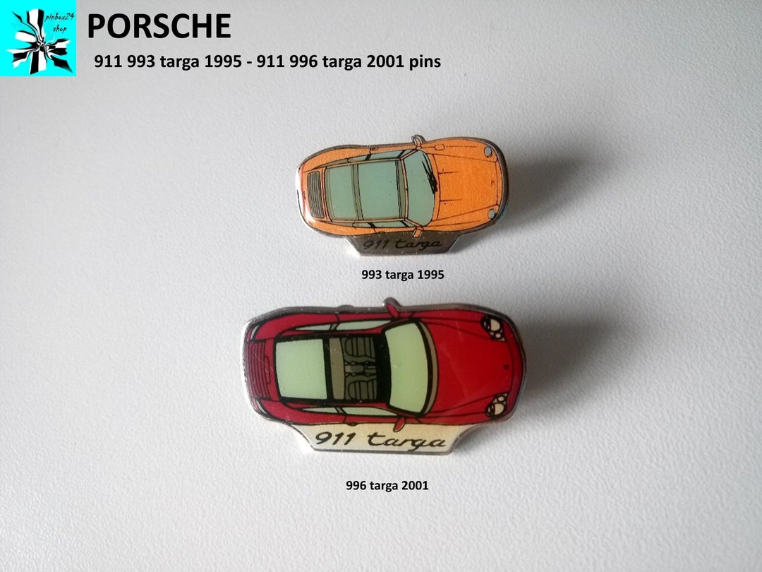 Porsche 911 Targa Press Pins - A Piece of Automotive History! - Etsy