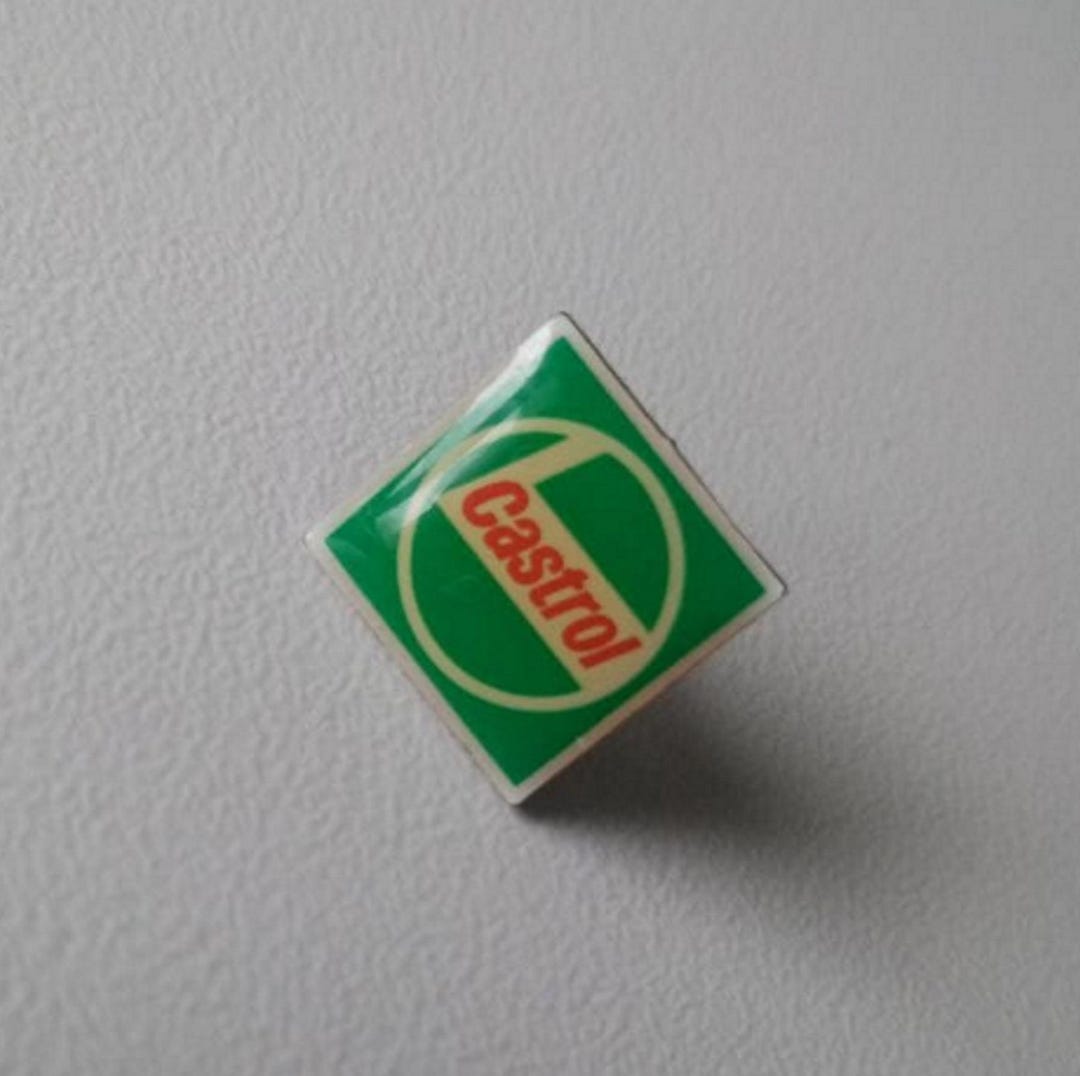 Castrol Logo Pin - Vintage Charm of the 90s! - Etsy