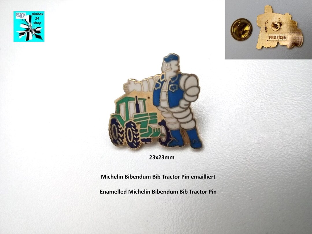 Michelin Man Tractor Pin - A 90s Collectible! - Etsy