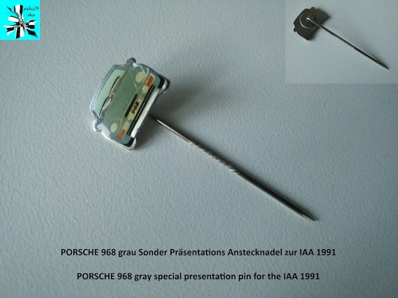 Porsche 968 and Boxster pins: exclusive collector's i… - Gem
