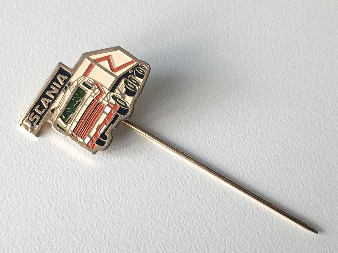 Scania Series 2 Lapel Pin: Power and Style - 80s - Etsy