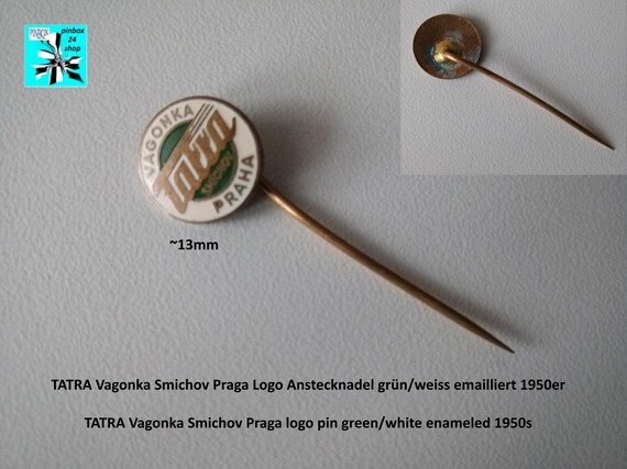 Vintage TATRA Vagonka Pins - Unique Railway Collectib… - Gem
