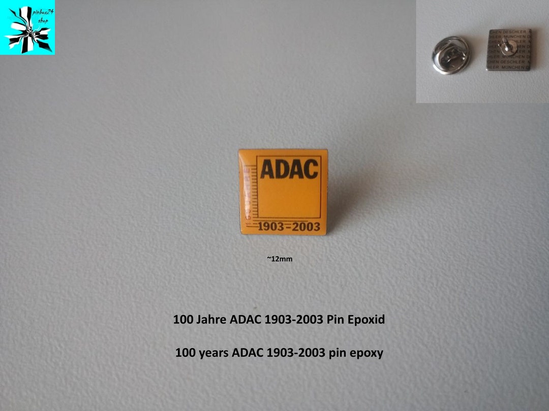 ADAC Anniversary Pin: 100 Years of Tradition - Etsy