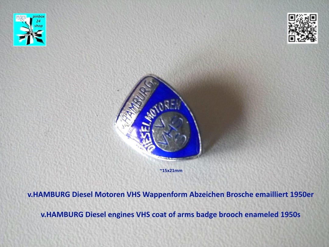 Vintage Marine Diesel Pin – A Piece of History - Etsy