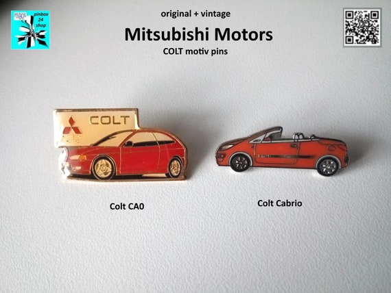 Mitsubishi COLT Motif Pins - select now - Gem