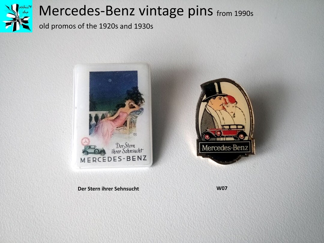 Mercedes-benz Pins: 1920s Elegance!” - Etsy