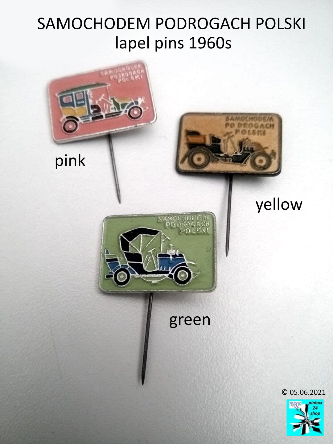 Discover the Old Polish Culture With These 1960s Vintage Motif Lapel ...
