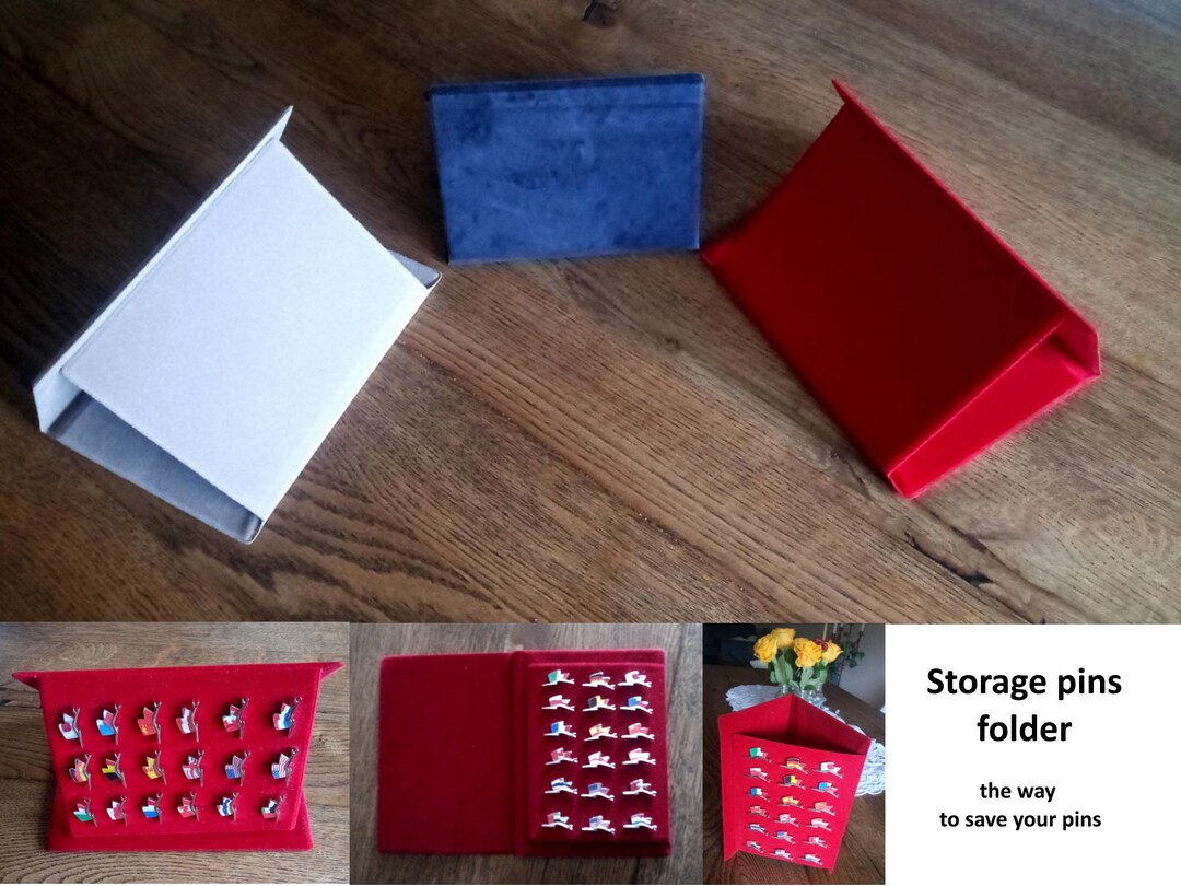 Storage for Your Pins - Folder - Etsy