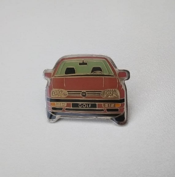 Vintage VW Pins - Golf, GTI, Caddy, Passat - Gem
