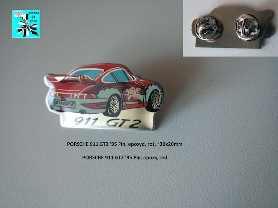 Porsche 911 GT2/GT3 Pins - Exclusive Collectibles! - Gem