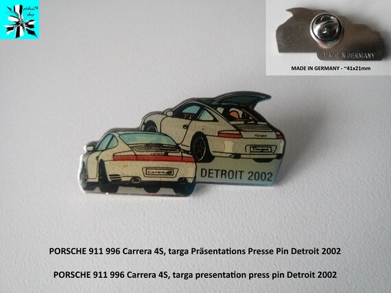 Porsche Press Pins 2002 - witnesses of a historic era - Gem