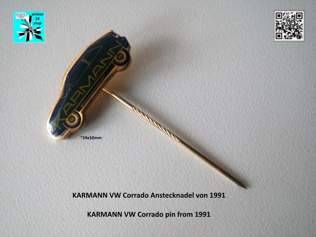 A Collector's Item KARMANN VW Corrado Pin - Etsy